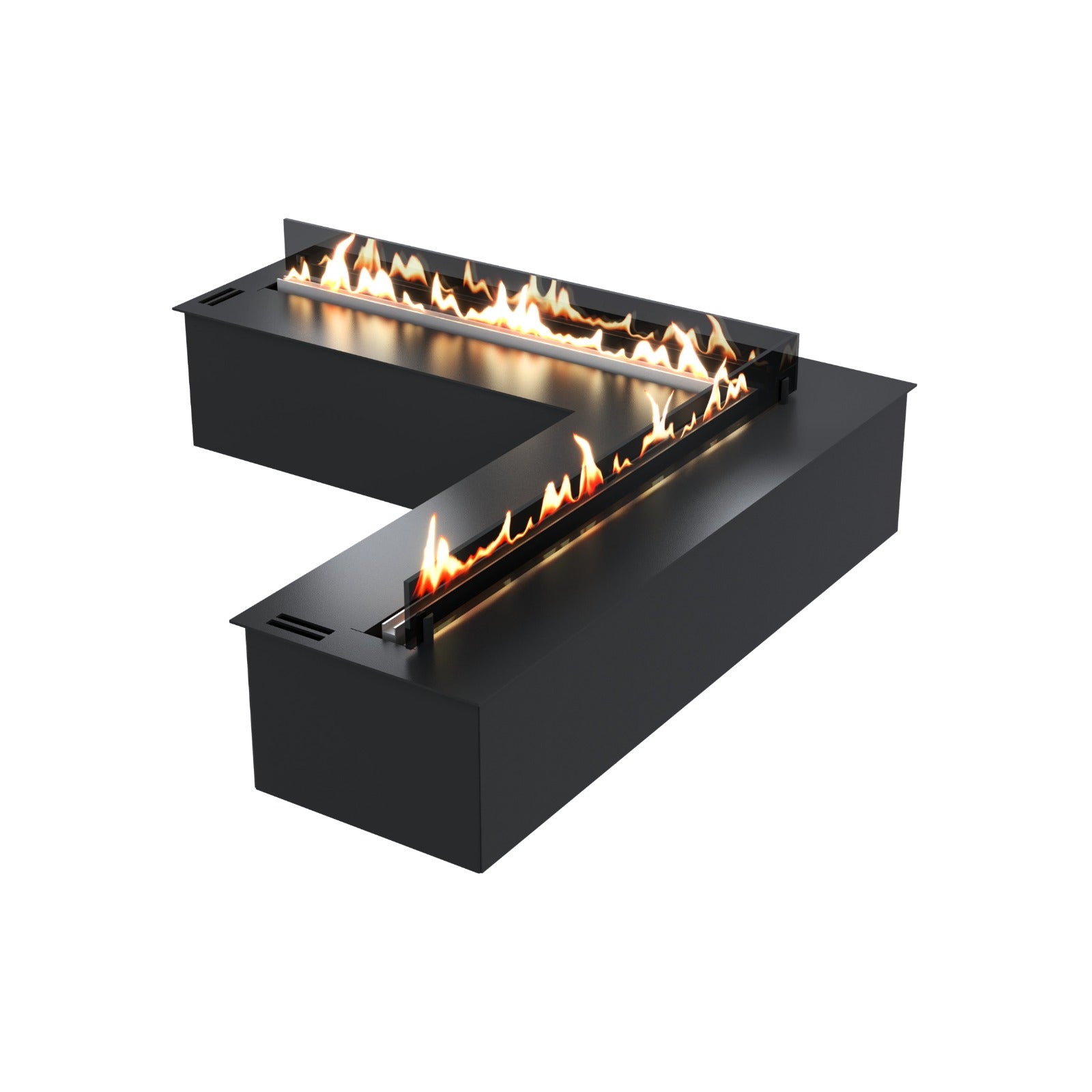 Bioethanol Einbaubrenner Ecke Fernbedienung SmartFire CORNER